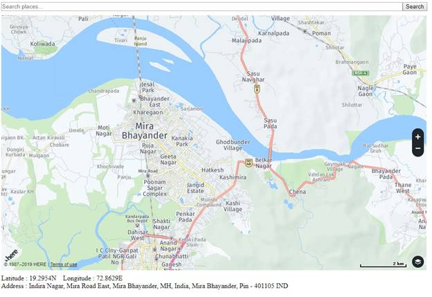 Implementing Here Map Api In Angular 8